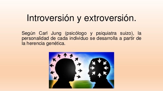 Introversión y extroversión