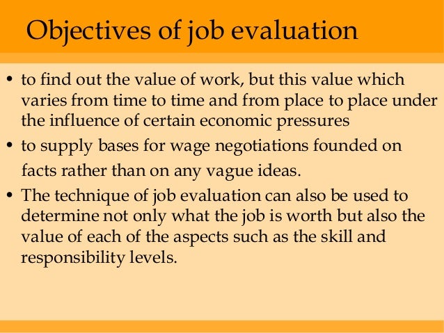 Job Evaluation job-evaluation