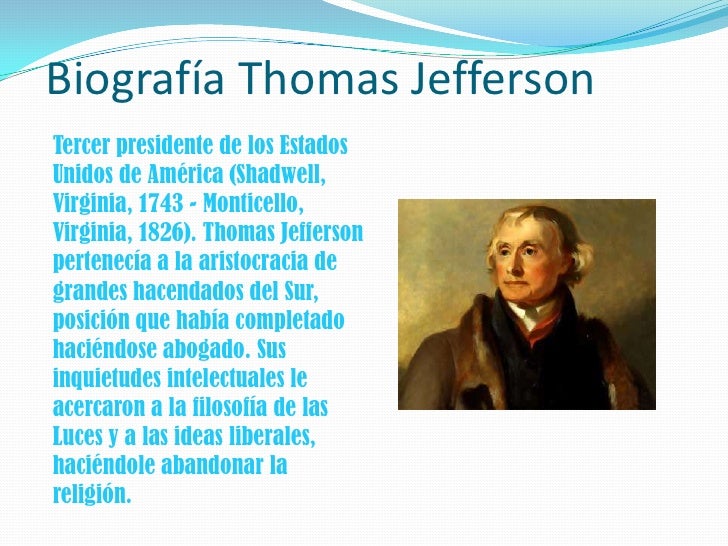 Thomas Jefferson