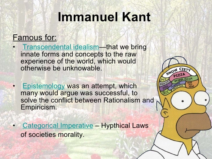 Kant power point