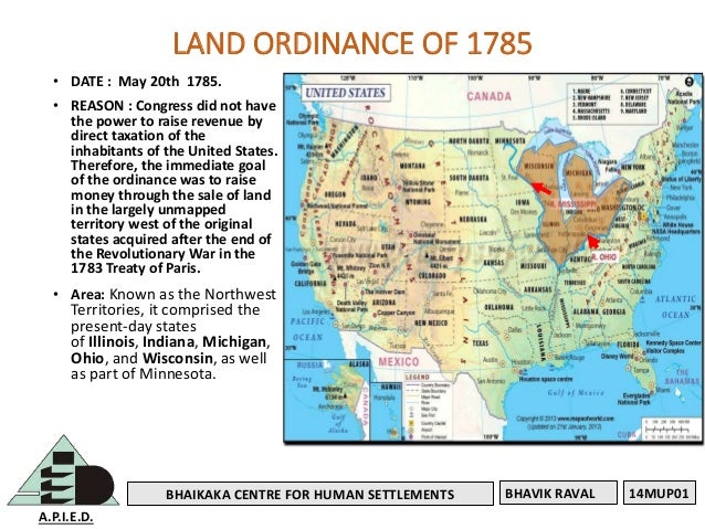 Land ordinance of 1785