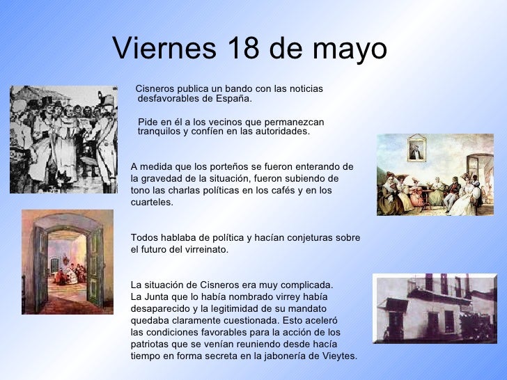 La Semana De Mayo La Semana De Mayo