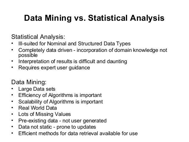 Lecture Data Mining