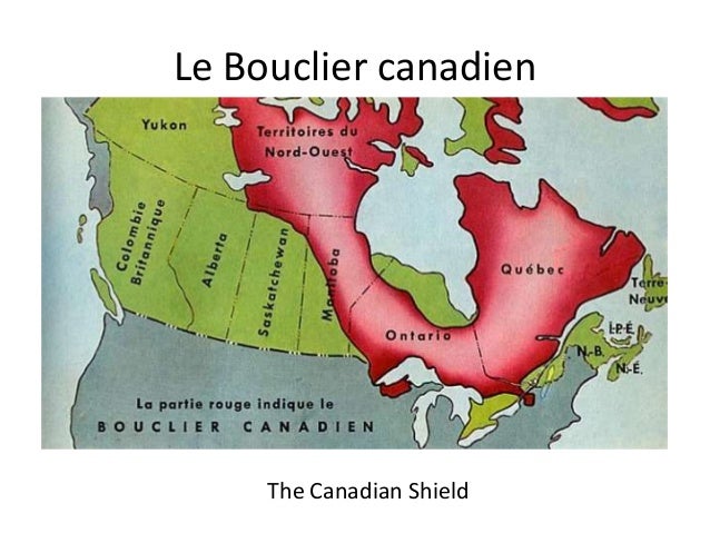 Les regions physiques du canada presentation
