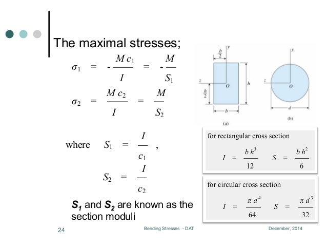 Lesson 05, bending and shearing stresses
