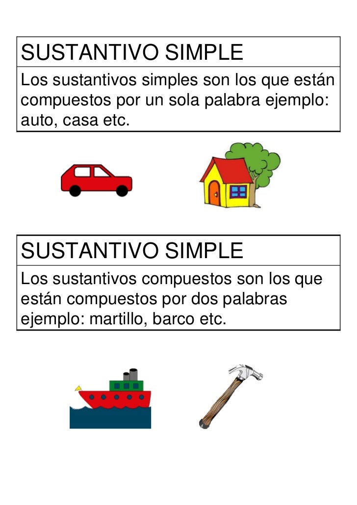 Los Sustantivos 