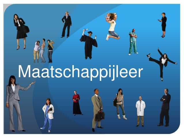 Maatschappijleer presentatie
