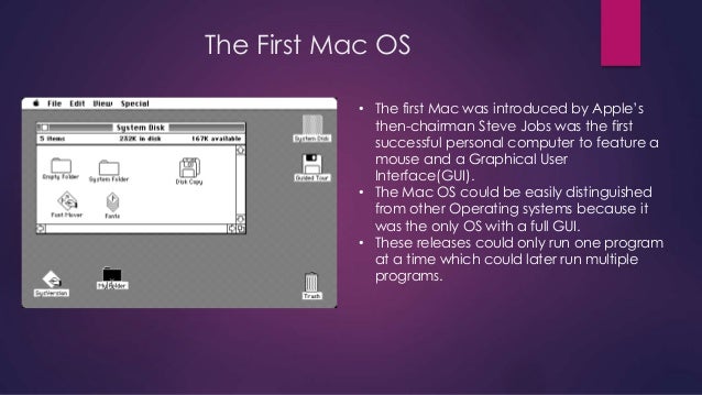 Mac OS(Operating System)