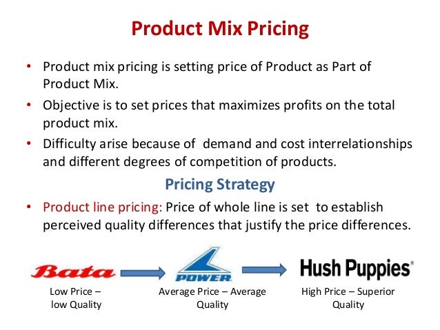 Product Line Pricing Examples product-line-pricing-examples