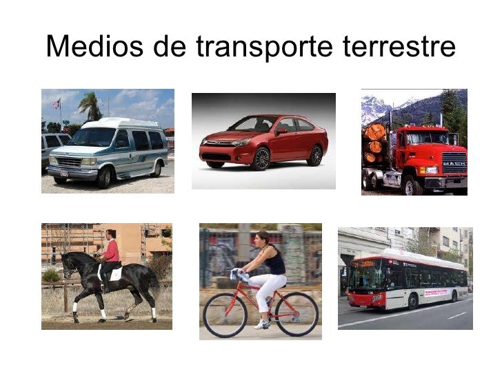 INFORMÁTICA : Medios De Transporte