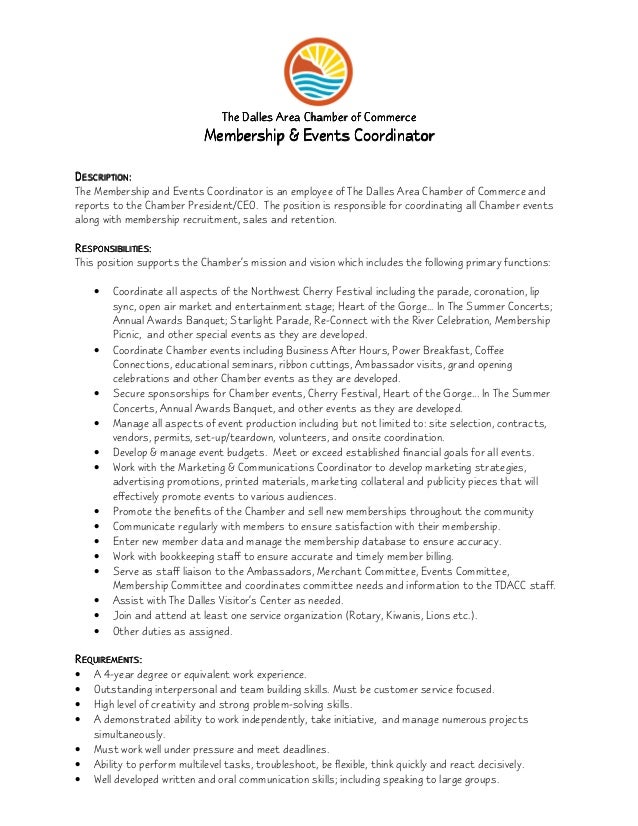 Program Coordinator Non Profit Databasesoftware