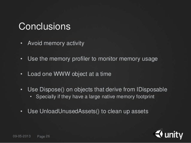 [UniteKorea2013] Memory profiling in Unity : 네이버 블로그