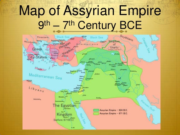 Assyrian Empire Map 650 Bc Maps Grolier Online Atlas