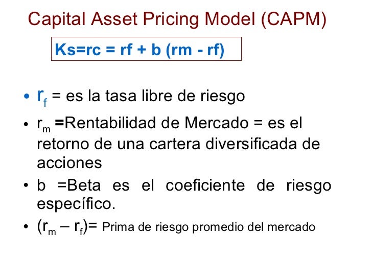 Modelo capm