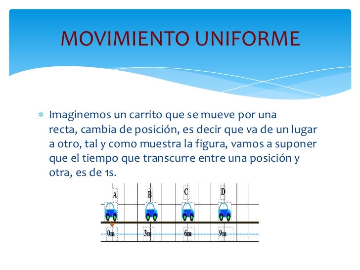 Movimiento uniforme