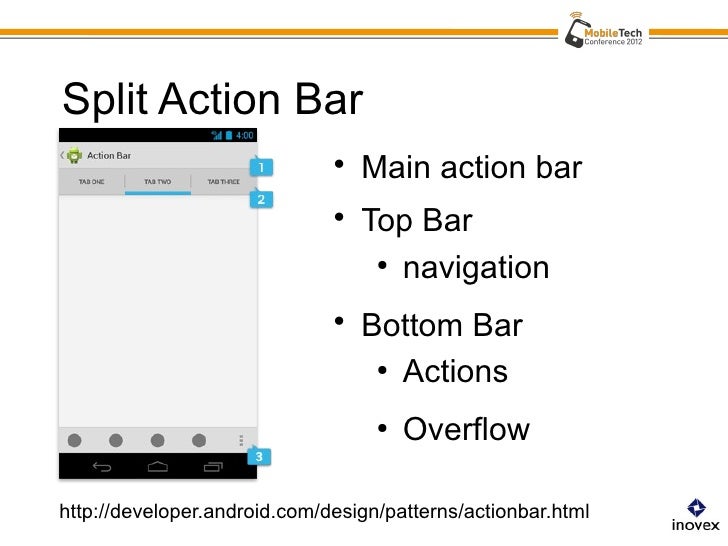 Android Actionbar Navigation Reloaded