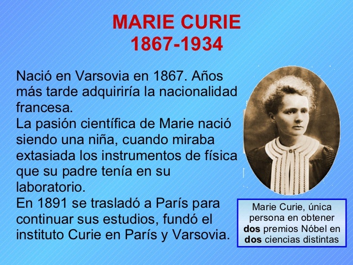 Mujeres Cientificas
