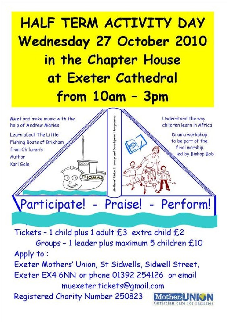 October Half Term Activity Day october-half-term-activity-day