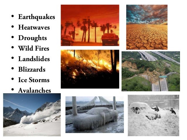Natural disasters' Impacts & Prevention