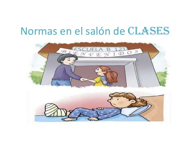 Normas de un salon de clases - Imagui