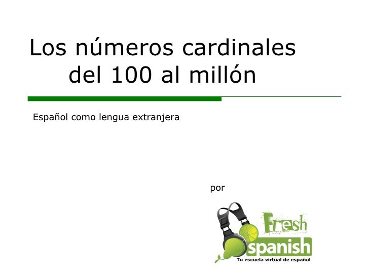 Numero cardinales del 1 al 100 - Imagui