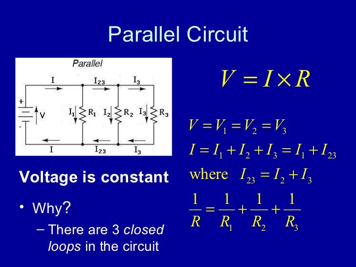 Ohms Law Calculator Parallel Circuit
