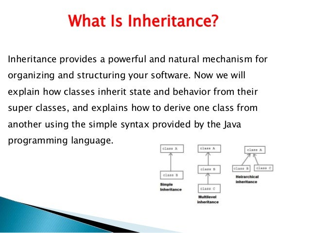 Oops Concepts In Java Oop Concept Tutorial In Java Object Oriented
