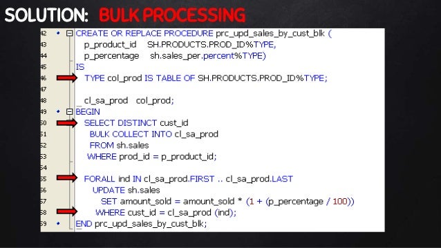 Bulk Update In Oracle Stored Procedure Vs Function - badsiam Bulk Update In Oracle Stored Procedure Vs Function - badsiam