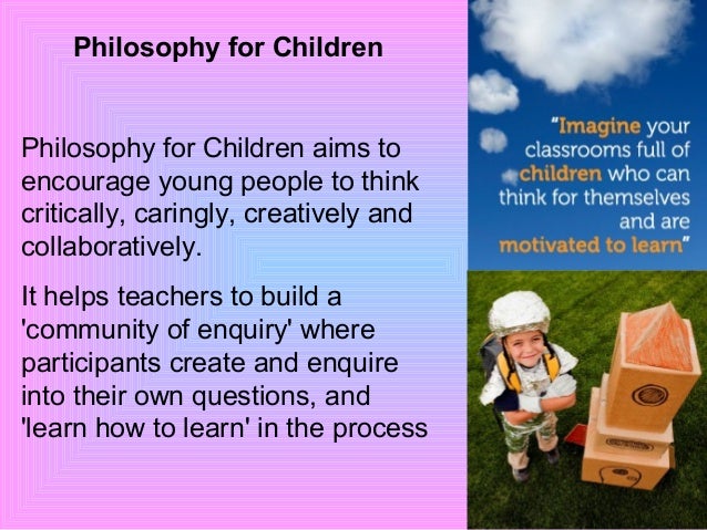 Philosophy Helps Young Students Learn - Philosophy News