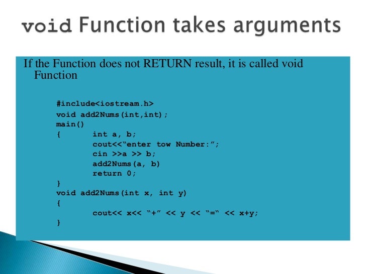 Functions Of C