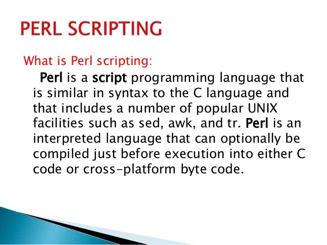 Best Perl Scripting Online Training In India Uk Usa Canada
