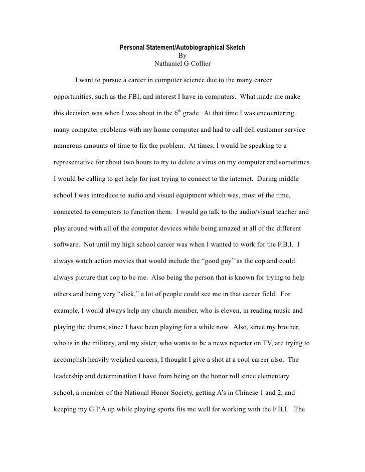 Personal Statement Sports Journalism How To Write The Best College