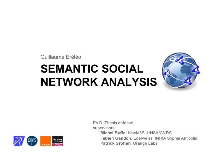 Ph D Defense Semantic Social Network Analysis