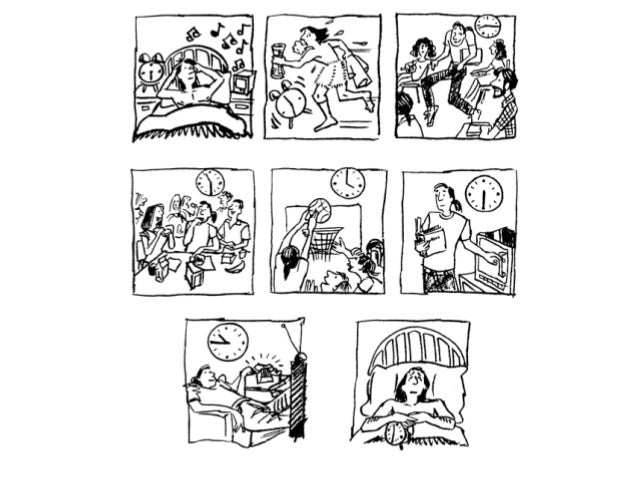 Picture sequence daily routine