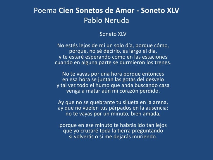 100 Sonetos De Amor Neruda Pdf download free - programtracker
