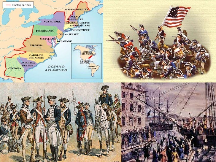 La independencia de las trece colonias
