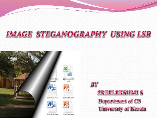 Image Steganography Using Lsb 