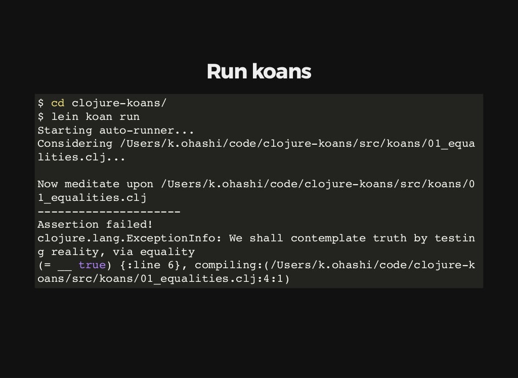 ClojureでREPL駆動開発を始めよう #開発環境 - Qiita