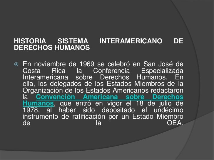 Pacto De San JosÉ