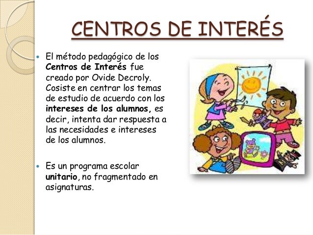 Presentación decroly