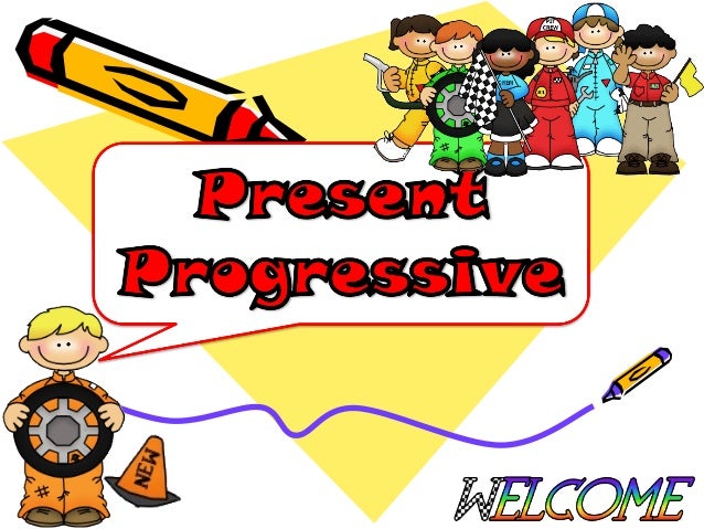 Present progressive presentation
