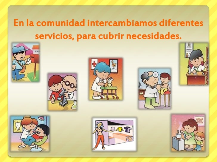 Oficios de una comunidad - Imagui