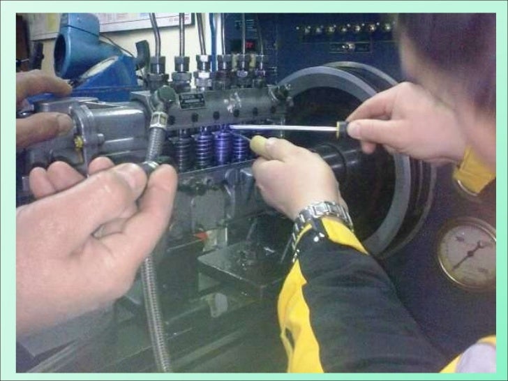 Prueba de Bombas de Inyección