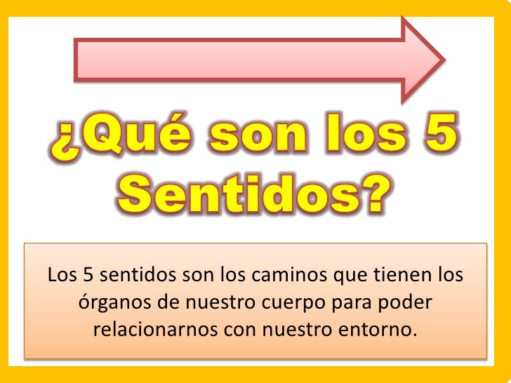 Diapositivas de los sentidos para niños - Imagui