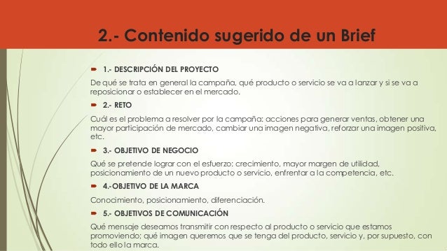 Que es un brief Que es un brief