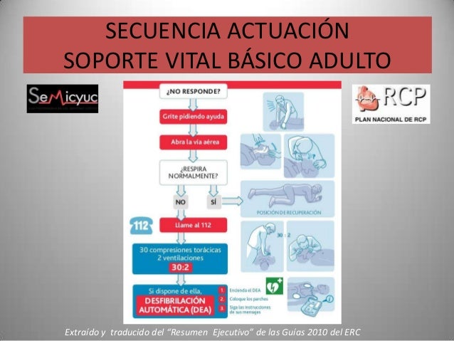 Reanimación Cardiopulmonar (RCP)-Soporte Vital Básico (SVB) Adulto. N…
