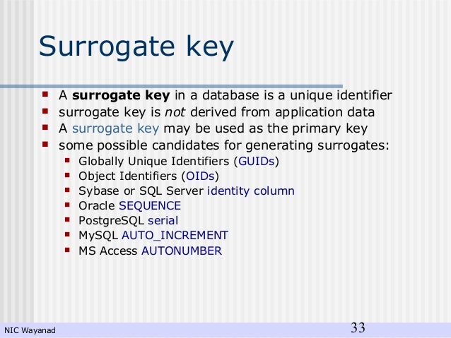 Relational Database Fundamentals