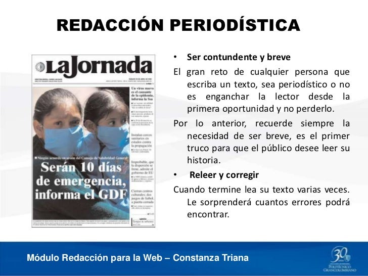 Redacción Periodística