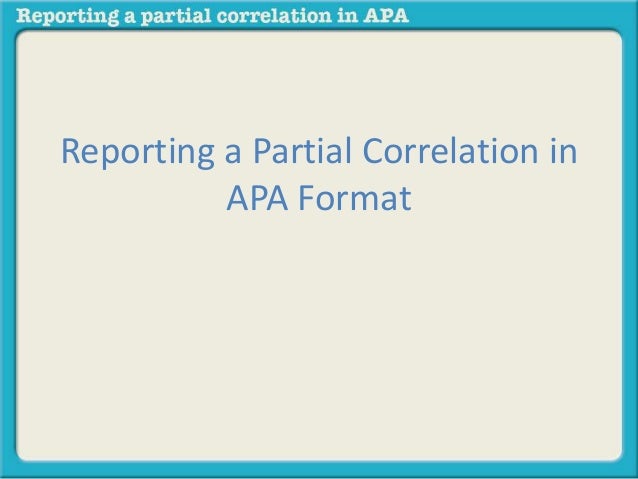 How To Report Pearson Correlation In Apa Format how-to-report-pearson-correlation-in-apa-format