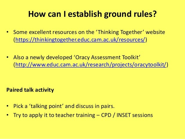 How to run effective Group Work